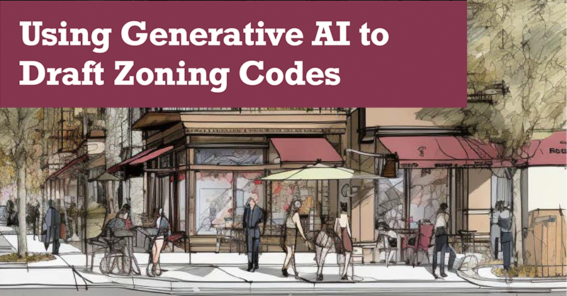 Using Generative AI to Draft Zoning Codes