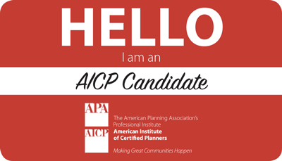 Student, AICP Candidate, and New Member Toolkit