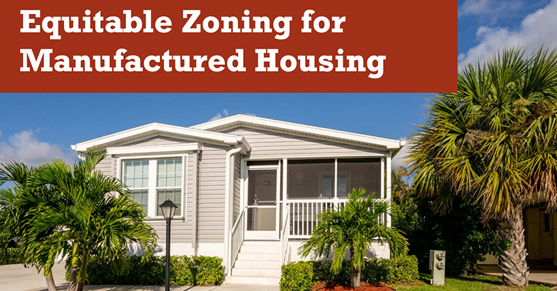 Equitable Zoning for Manufactured Housing