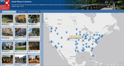 Great Places in America