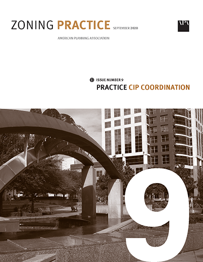 Coordinating Capital Planning and Design-Based Standards